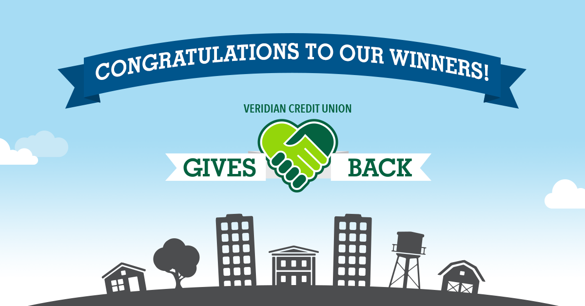 Veridian Gives Back - the votes are in! | Veridian