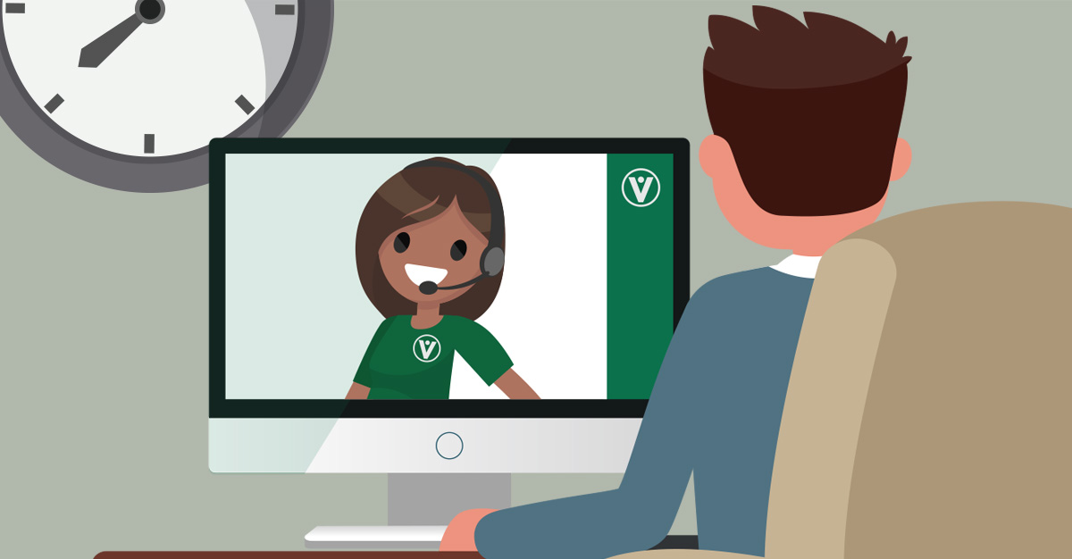 Connect with us on video call | Veridian